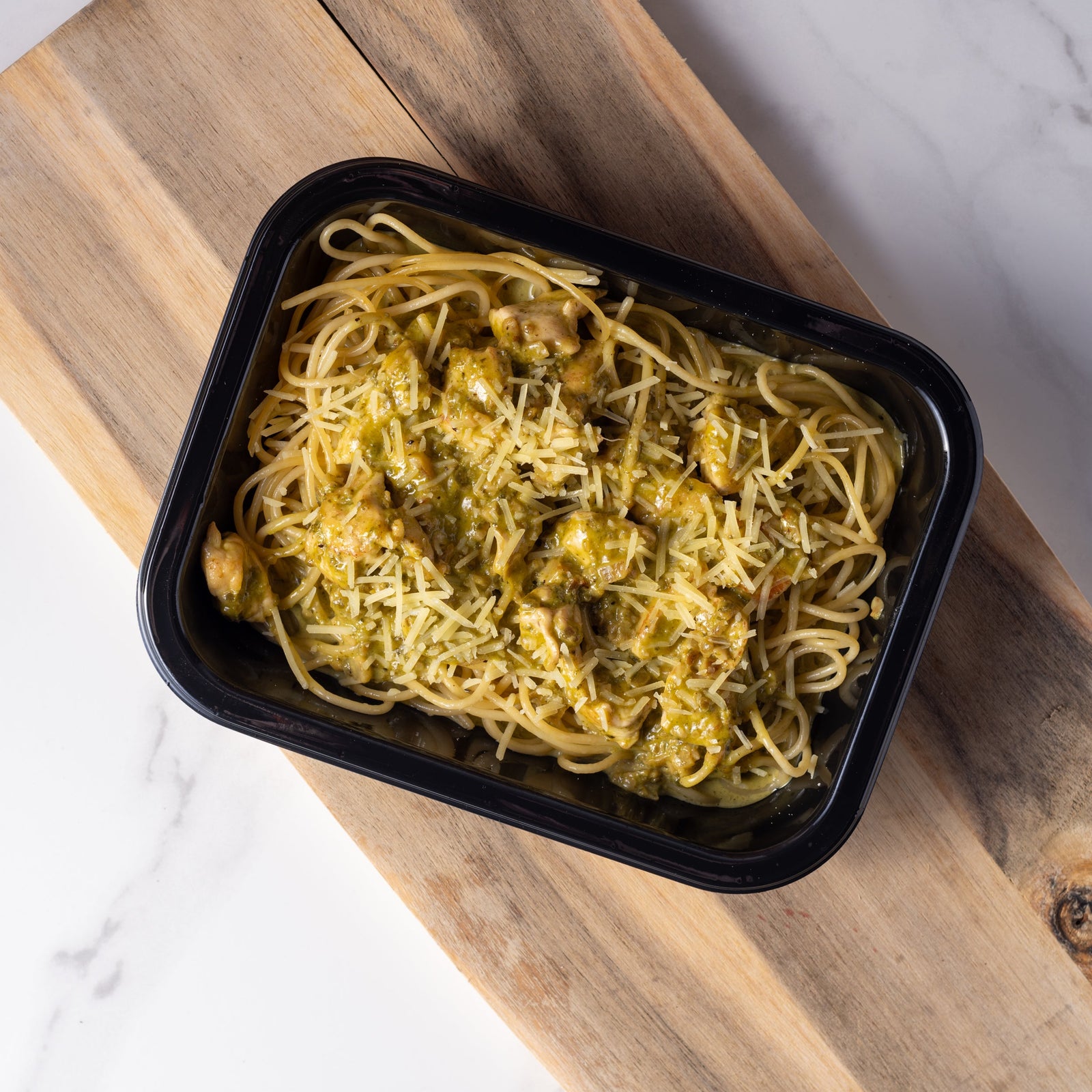 Family Creamy Chicken Pesto Pasta | Ready-made Meals Delivered | Fitfood